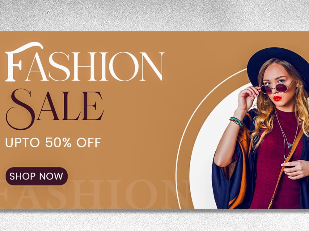 A stunning web banners, sliders, display banners and posters | Upwork