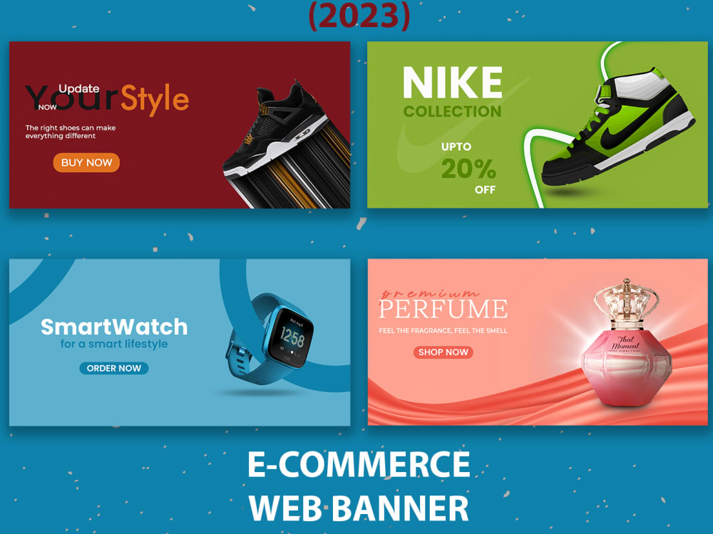 A stunning web banners, sliders, display banners and posters | Upwork