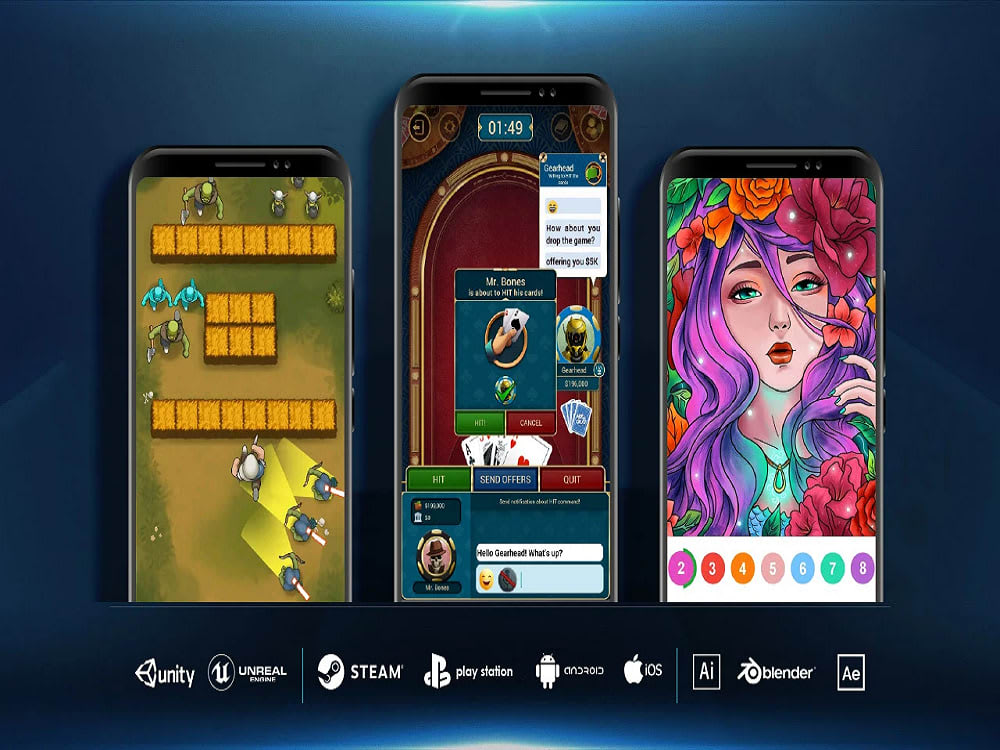 Unity game development 2d 3d unity developer nft games | Upwork