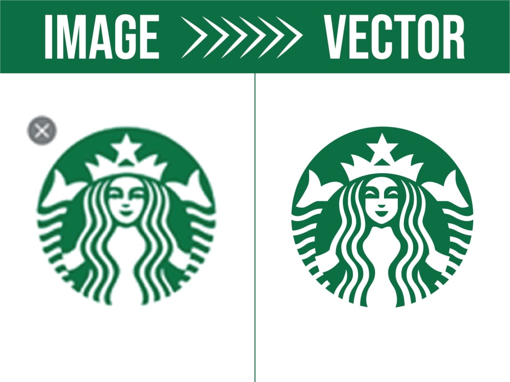Vector tracing, trace, redraw, convert logo to vector | Upwork