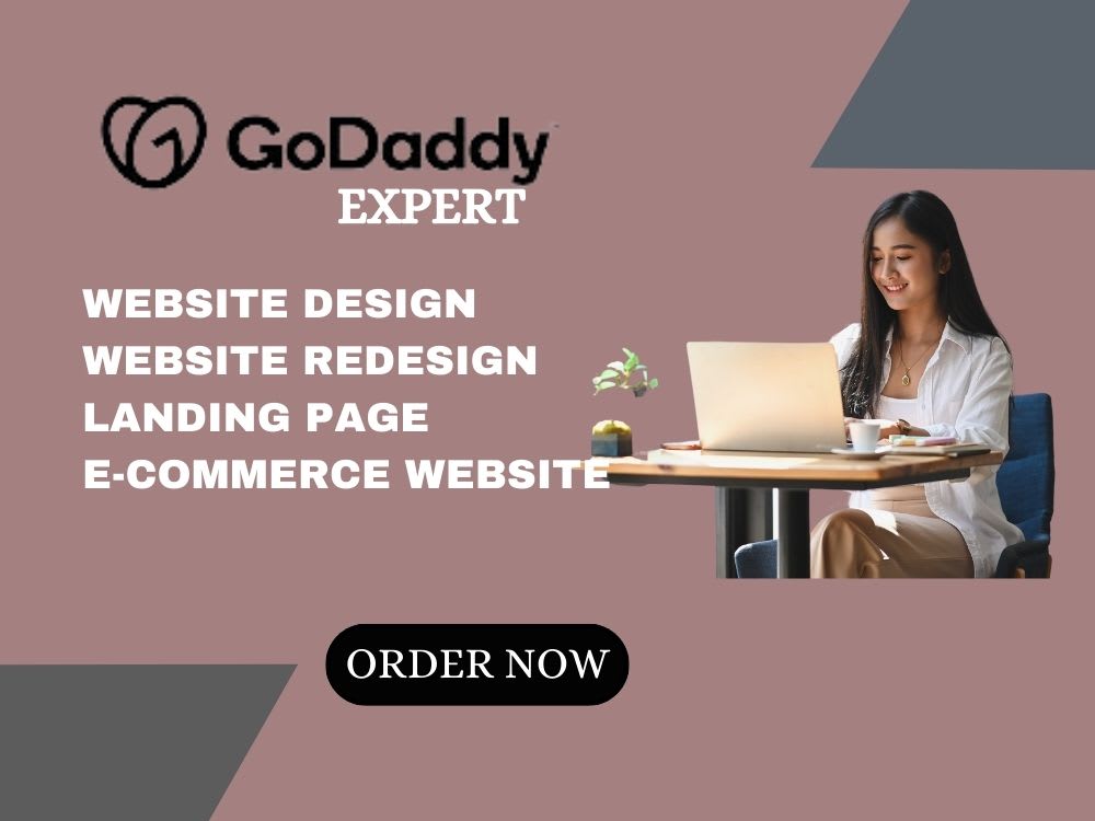 A professional GoDaddy Website Design, Website Redesign, Landing Page ...