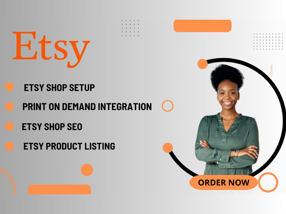 Etsy Store Service in Print-on-Demand with Optimized Details & SEO | Upwork