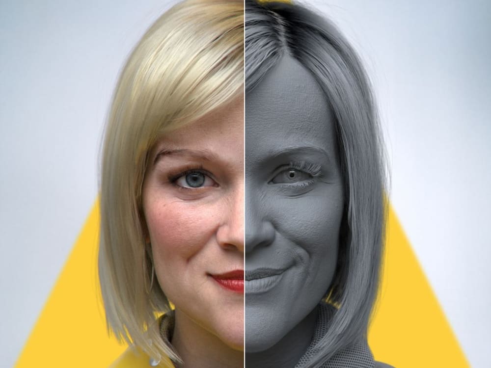 3D hyper-realistic CGI character, hyper CGI character, virtual ...