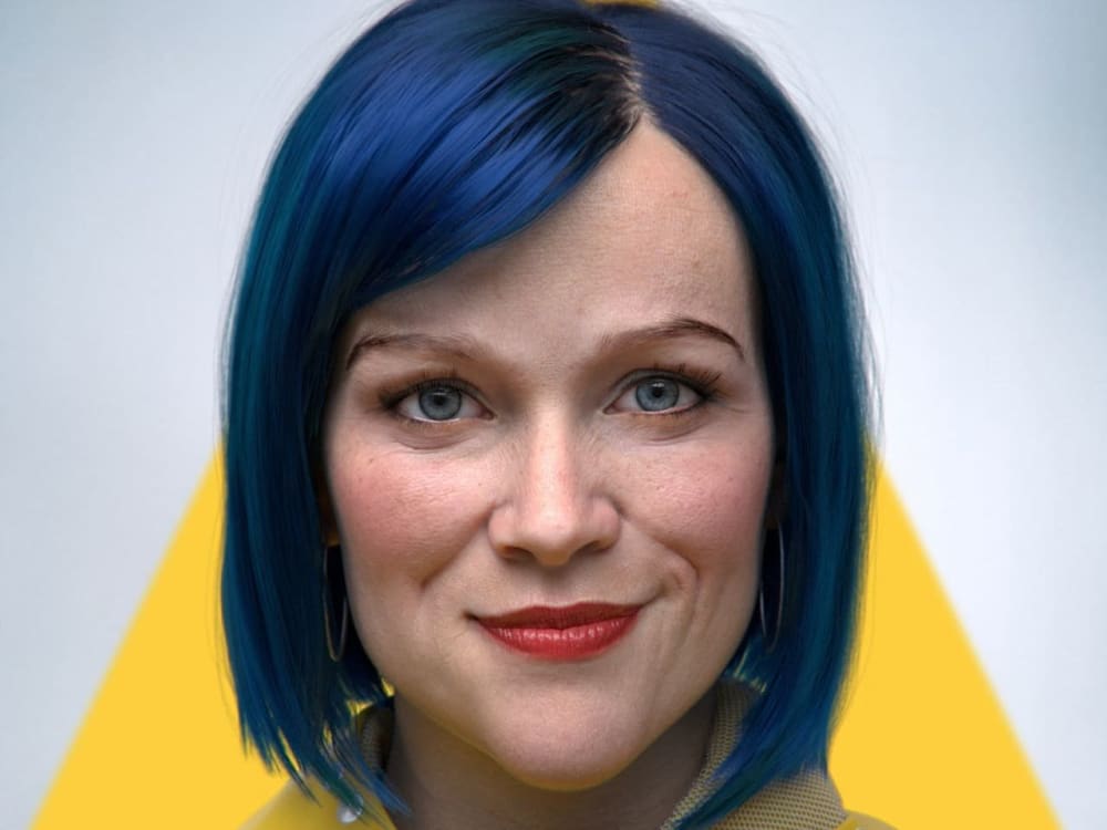 3D hyper-realistic CGI character, hyper CGI character, virtual ...