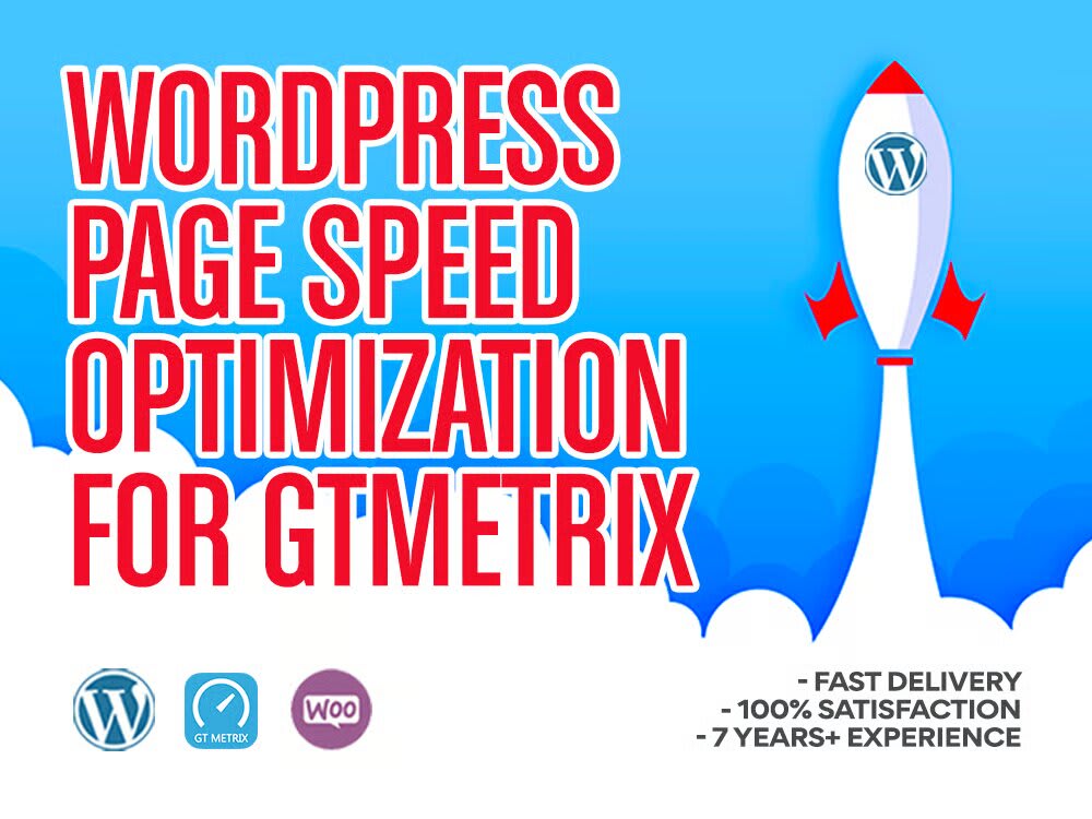 WordPress Page Speed Optimization with GTmetrix. | Upwork