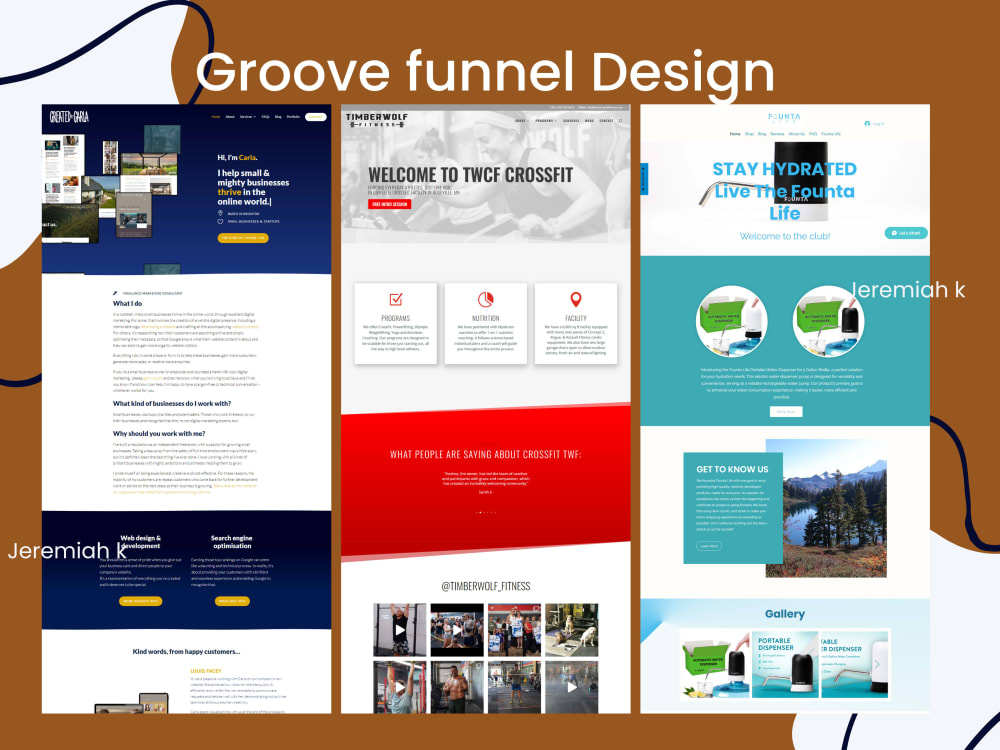 Groove funnel design, groove kart, groove pages, groove funnel design ...
