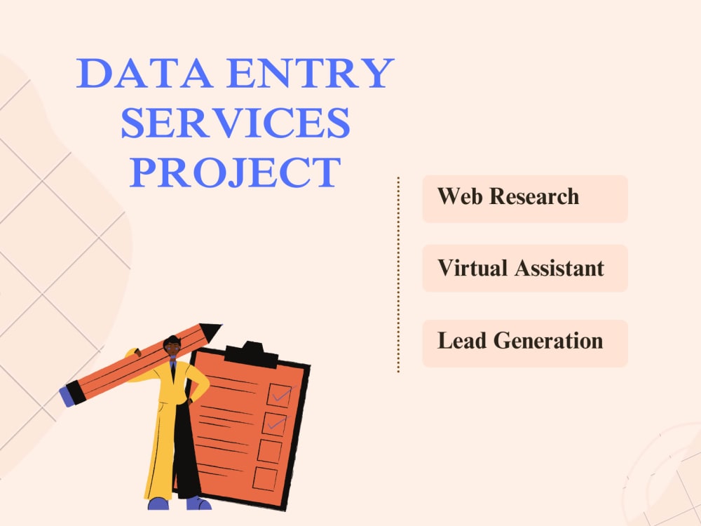Data entry, copy-paste, web research, virtual assistant and lead generation | Upwork
