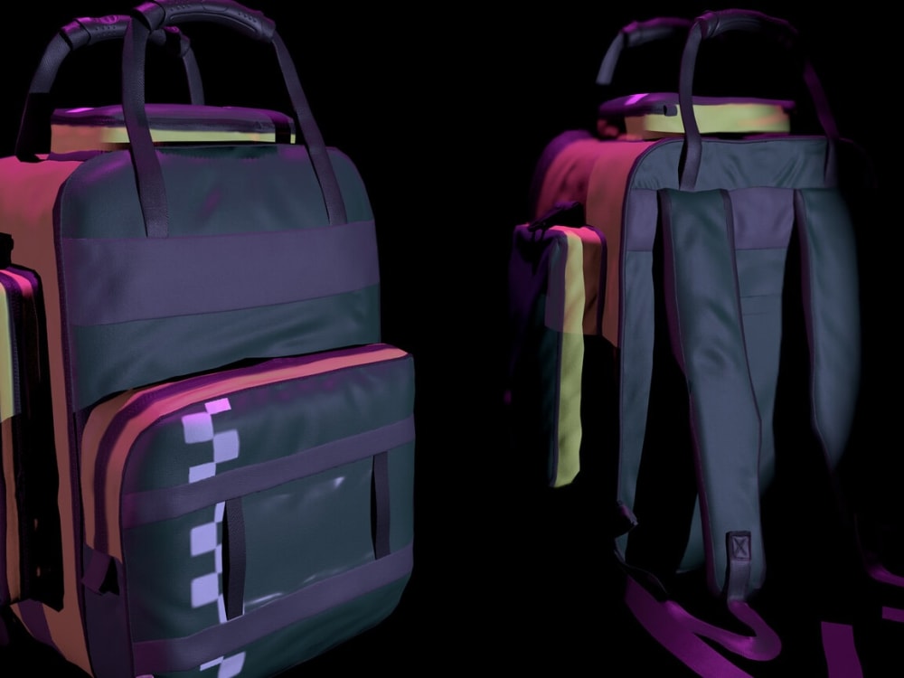 A quality 3D bag design, bag animation with realistic modeling | Upwork