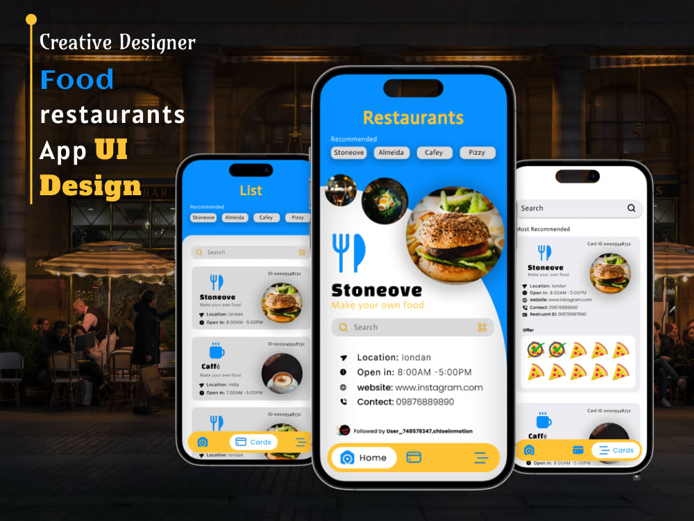 Food App Ui Design Upwork