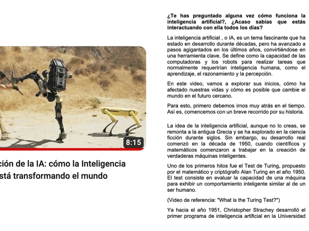 A professional script in spanish | Upwork