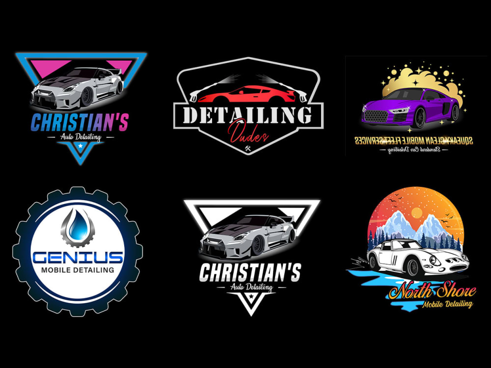 A professional Automotive, Auto Detailing and Business Logo | Upwork