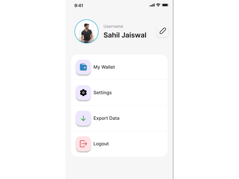 Pocket Pulse - An Expense Tracker App UI design | Upwork