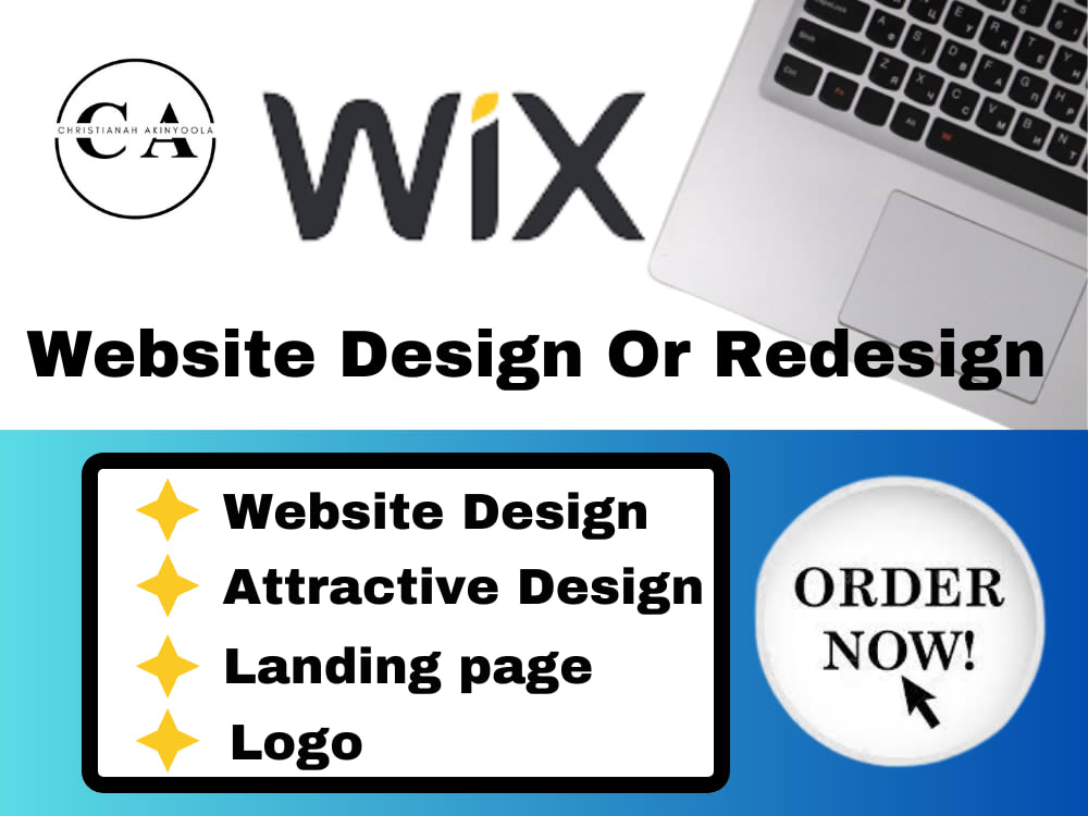 Eye-catching Wix website or I'll redesign your wix e-commerce | Upwork