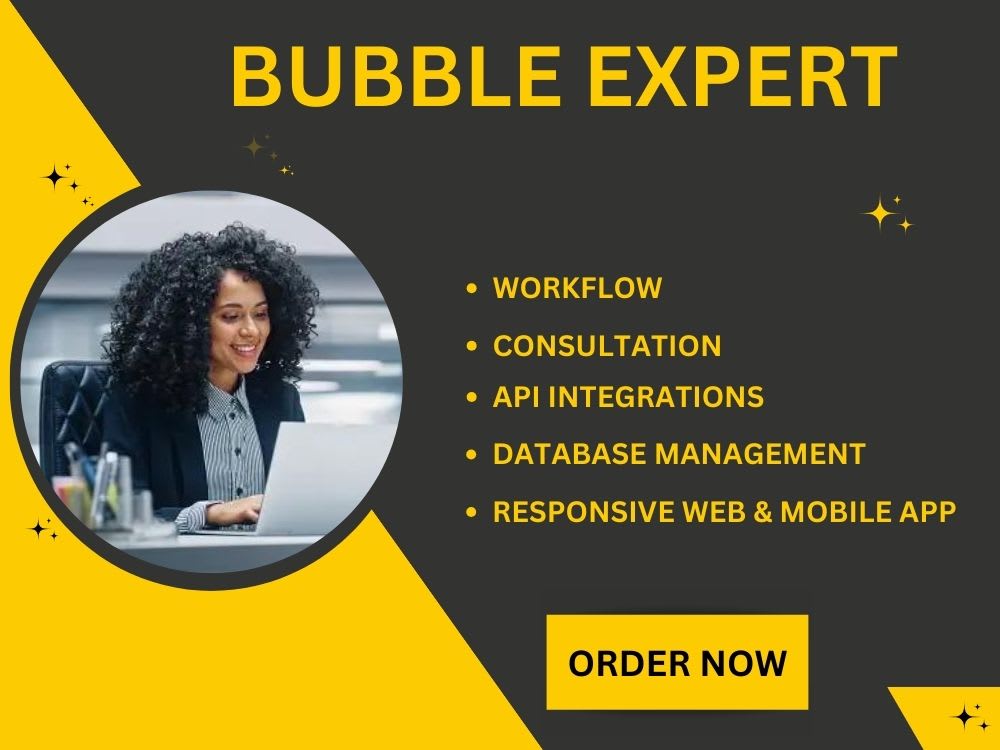 A Professional Mobile App, API Integration and Custom Bubbble.io Website | Upwork