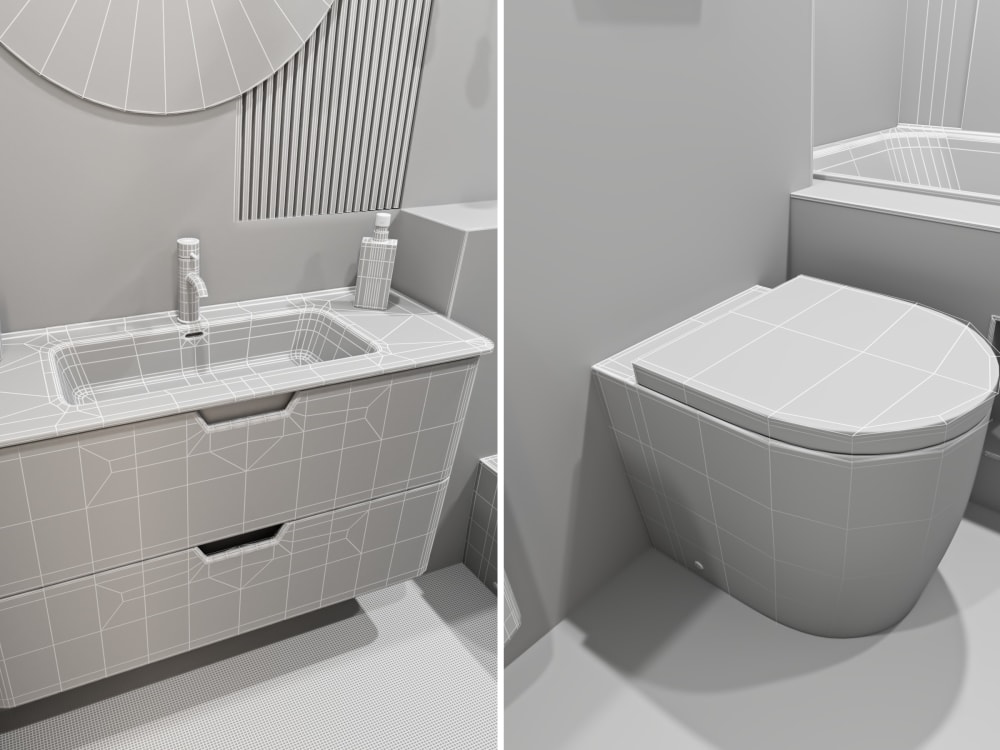 3d models with clean topology, efficient uvs, polycount, subdivision ready | Upwork