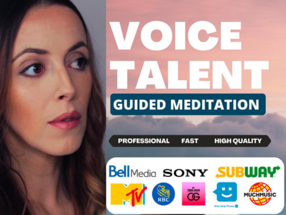 Professional Meditation female and male voice over | Upwork