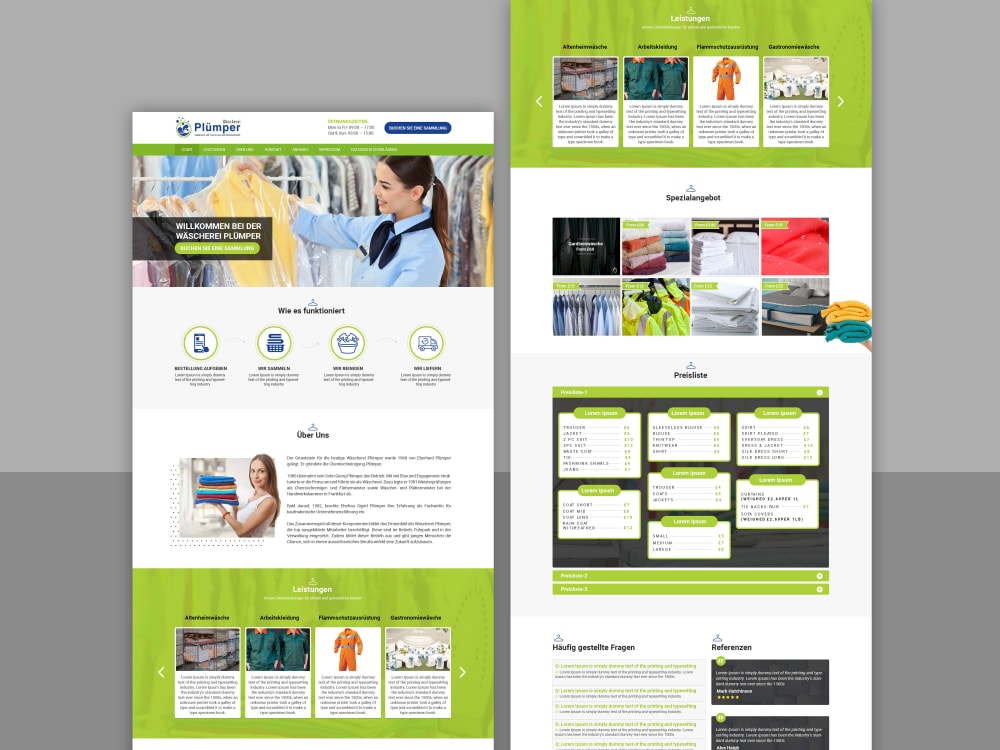 Modern Customized website design in Figma Or PSD | Upwork