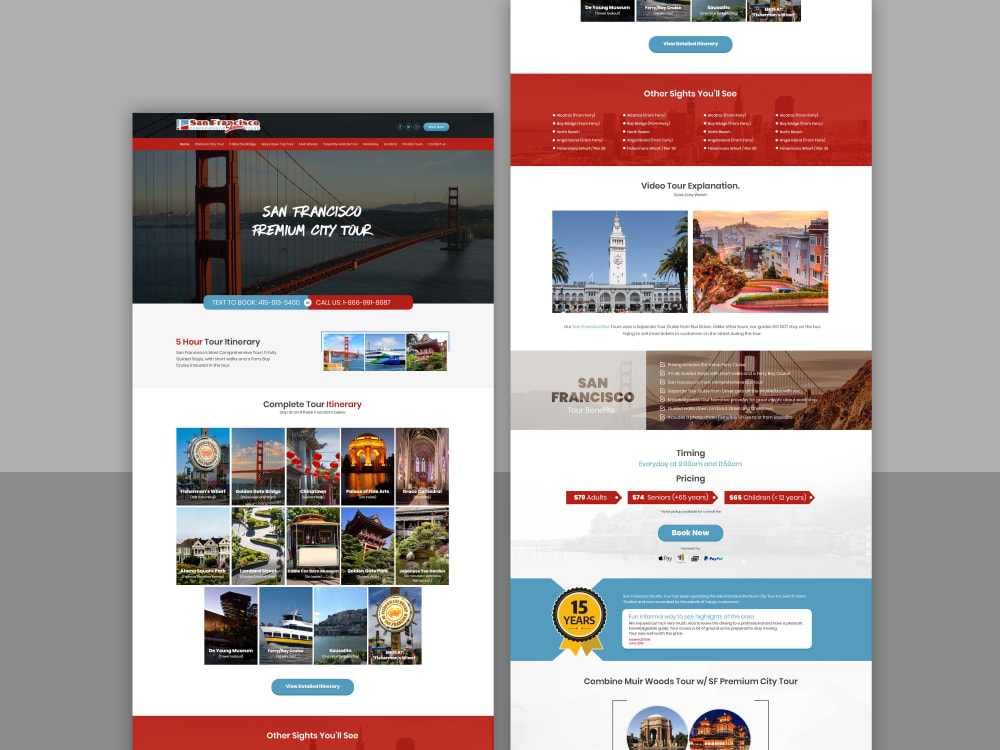 Modern Customized website design in Figma Or PSD | Upwork