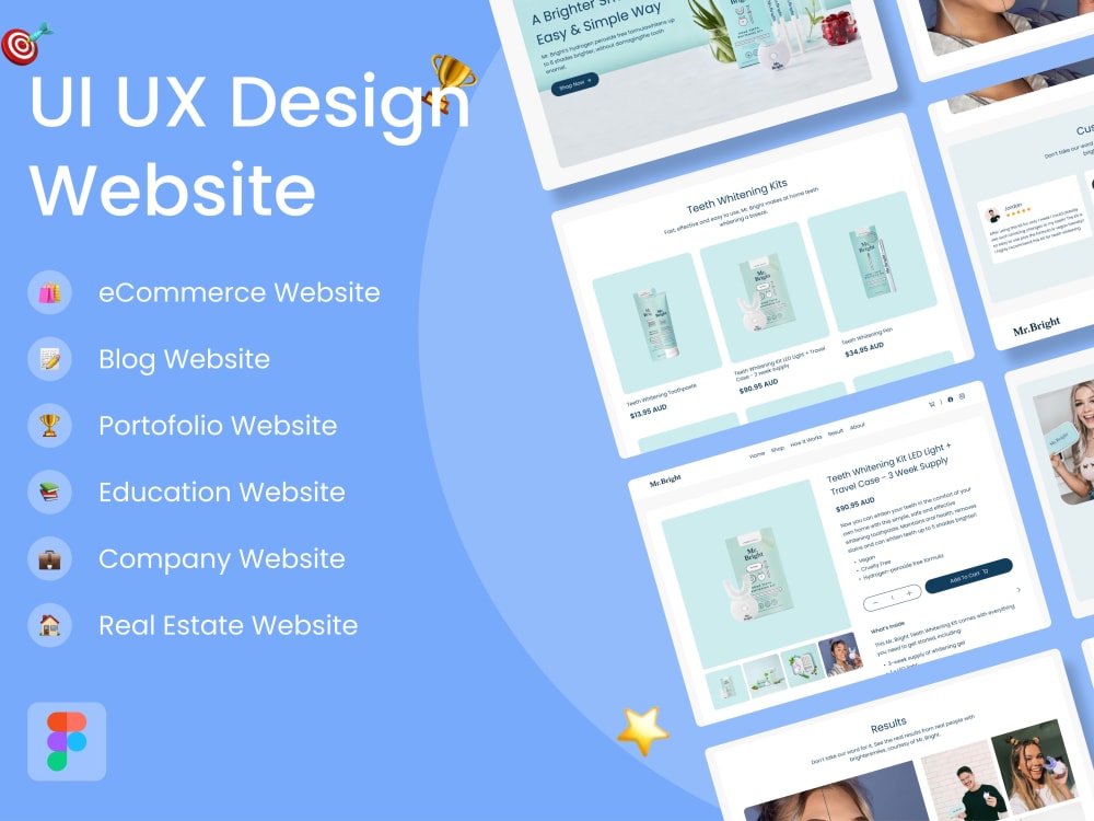 Responsive and user-friendly website UI/UX design | Upwork