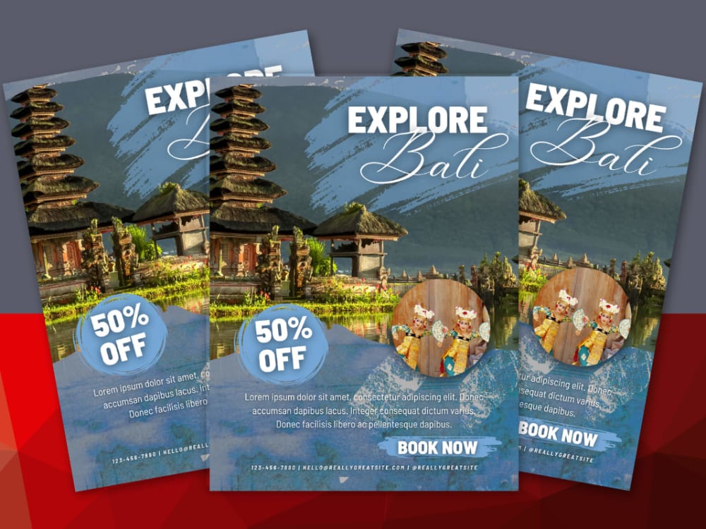 Design two your flyer, leaflet, poster, advertisement | Upwork