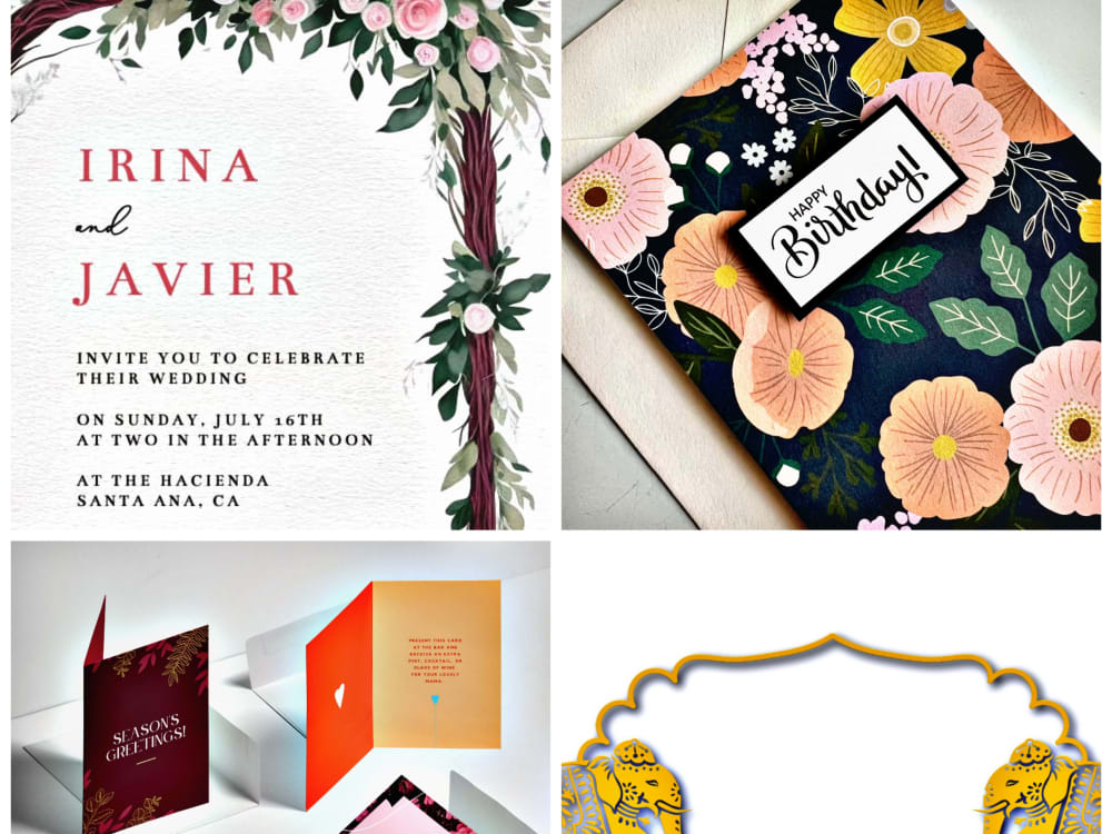 Premium Greeting Card Design for Any Occasion | Upwork