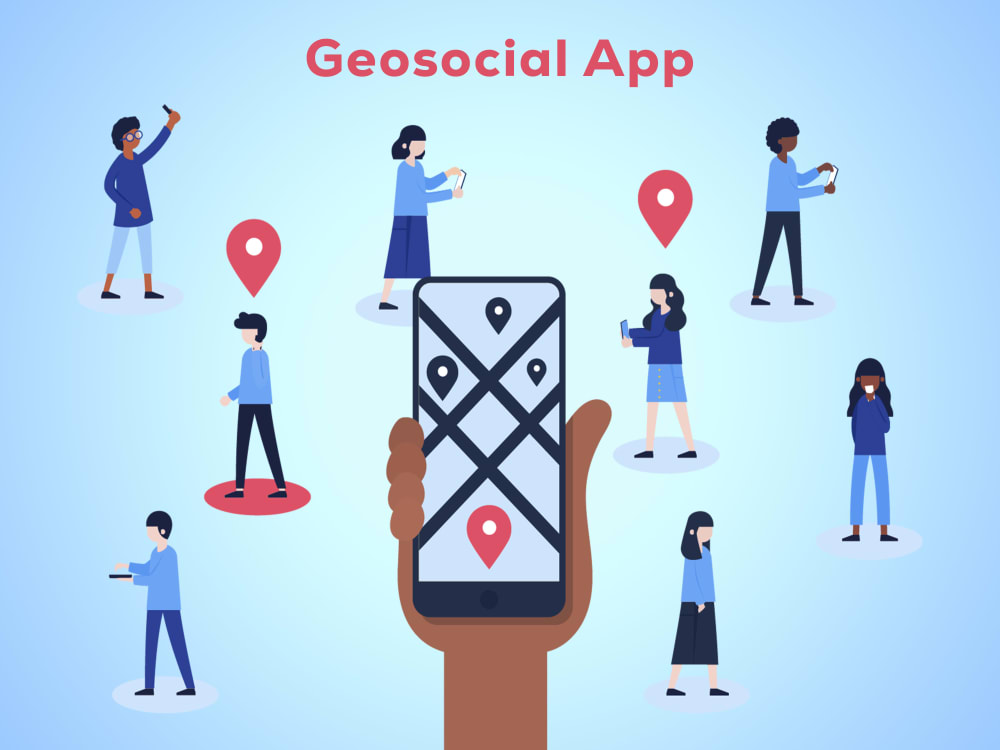 A social app for both iOS & Android | Social sharing mobile app ...