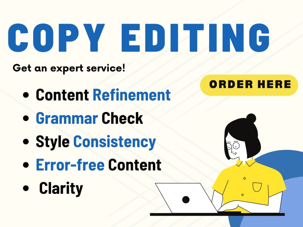 A professional writer and editor to copyedit your manuscript | Upwork