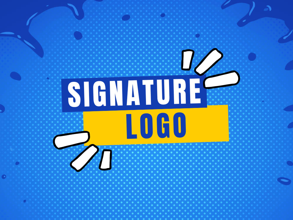 Scripted, signature, hand drawn and cursive logo | Upwork