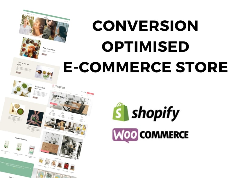 Conversion Optimized Shopify Store Upwork
