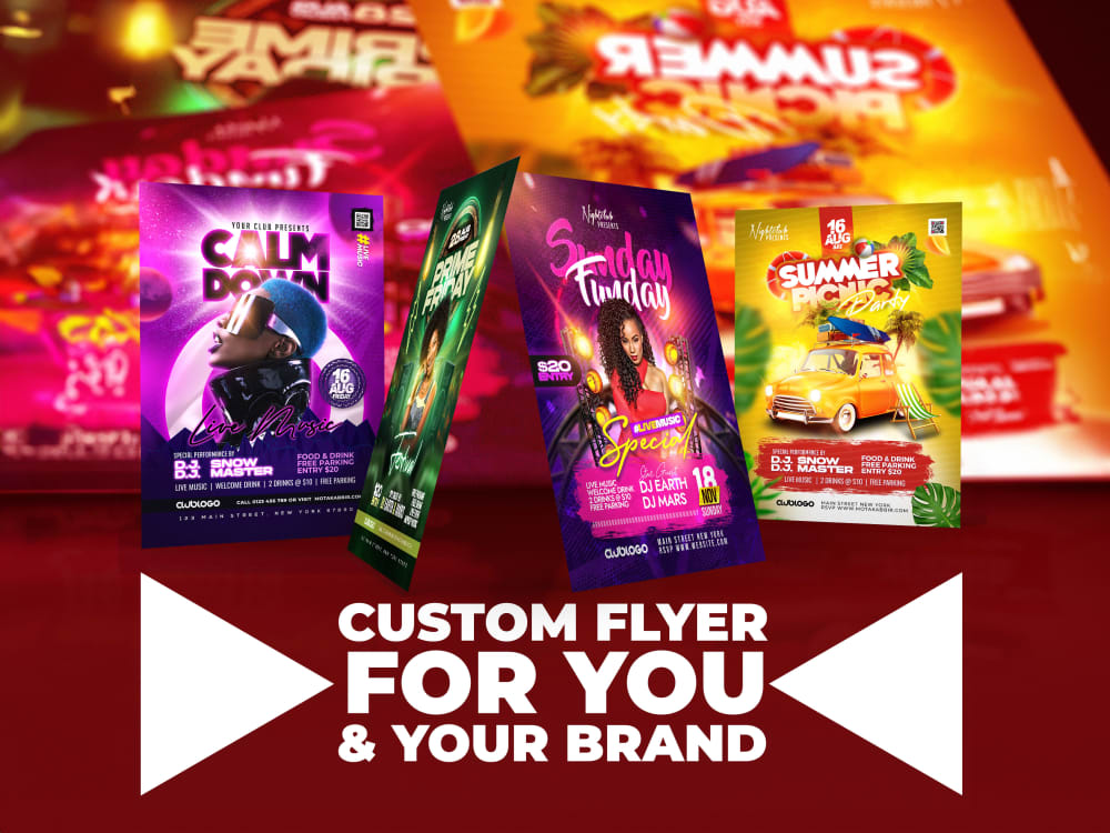 Custom Unique, Eye-Catching Business Flyer Design | Upwork