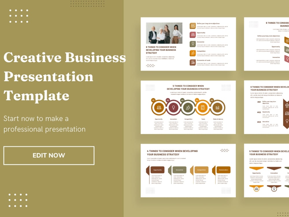 Redesign of clean powerpoint, google slides in 24 hrs | Upwork