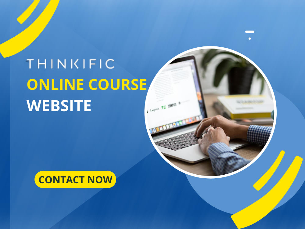 Professional Thinkific website and set up a Thinkific course | Upwork