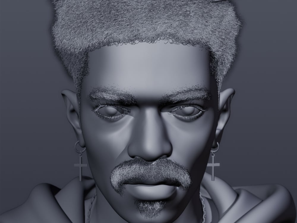 3D realistic CGI character for AI influencer in Zbrush, Metahuman, Maya ...