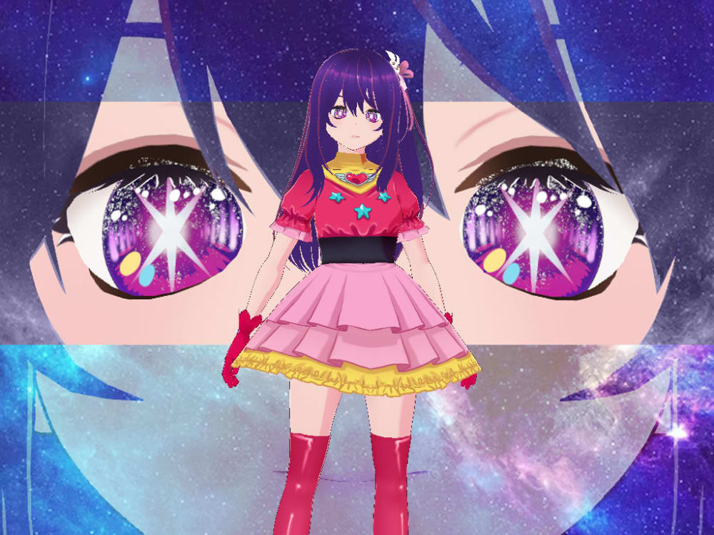 Custom designed and rigged ready to go live vtuber model | Upwork