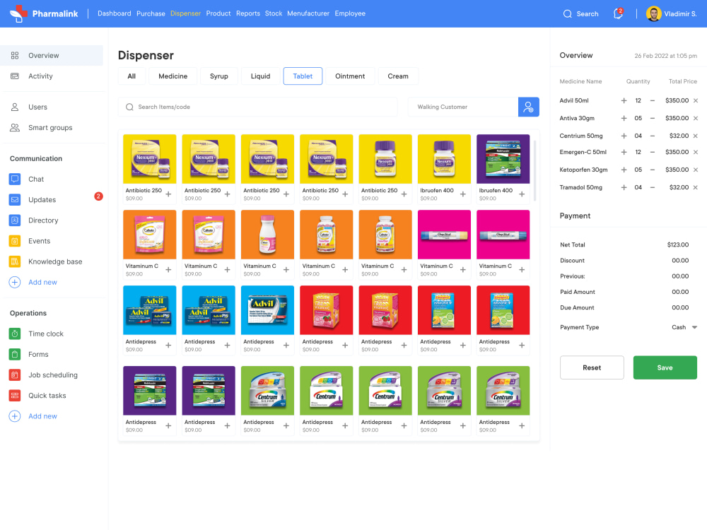 Ux ui design for your Healthcare Pharmacy web application | Upwork