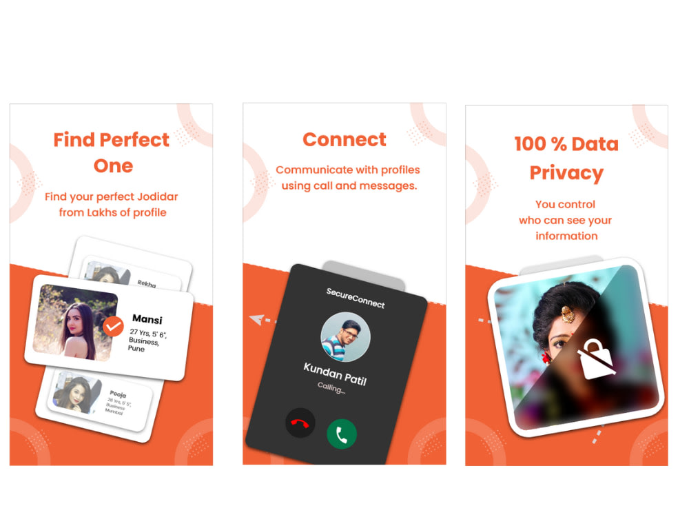 Matrimony Software contains Android App and Web app with Admin panel. | Upwork