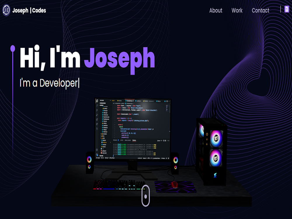 Immersive and Stunning 3D Portfolio | Upwork