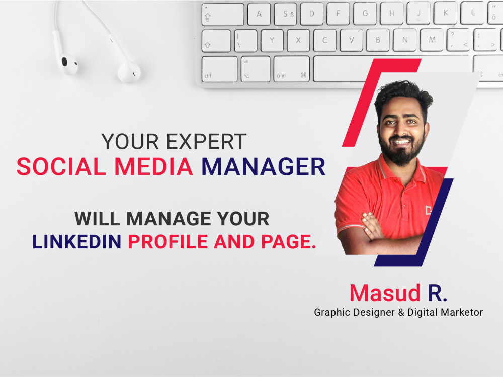 Manage your linkedin account | Upwork