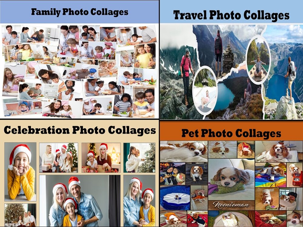Design of all types of photo collages that will make you smile | Upwork