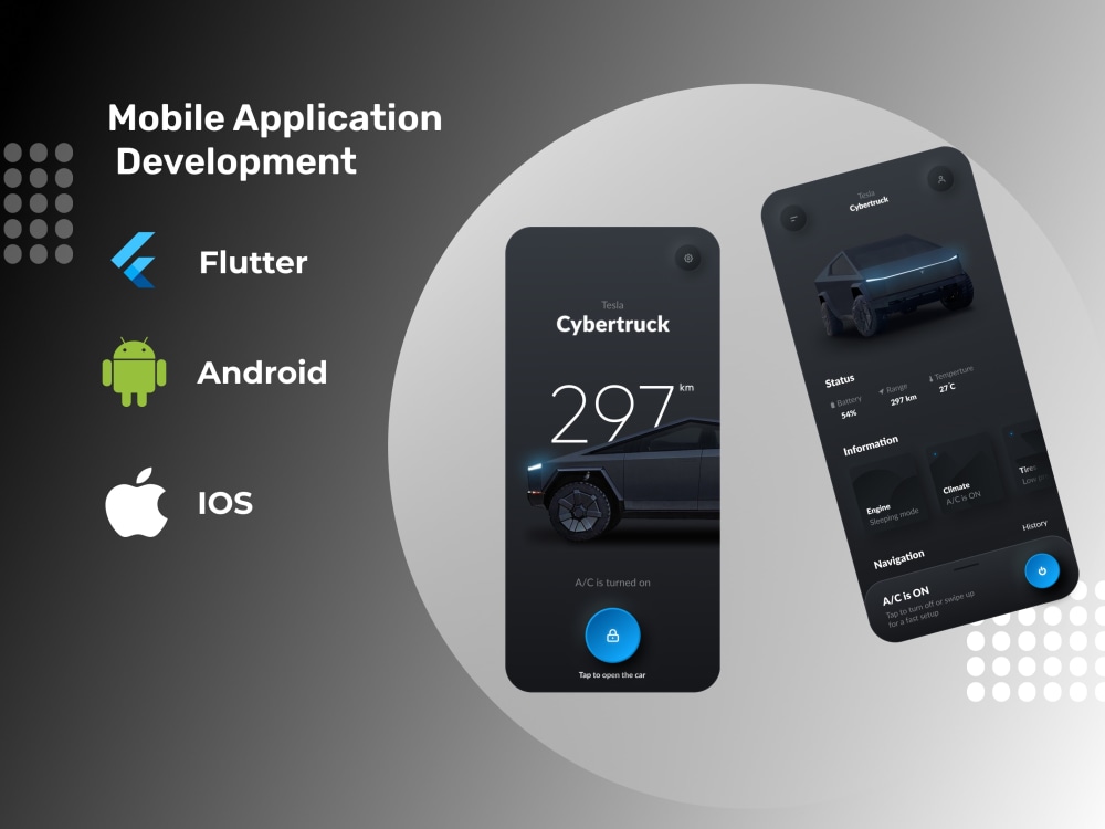 Mobile app development in flutter for ios and android | Upwork
