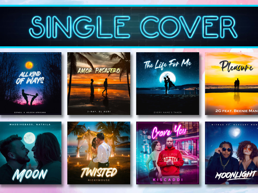 Stunning album cover, mixtape cover, and single cover art design | Upwork
