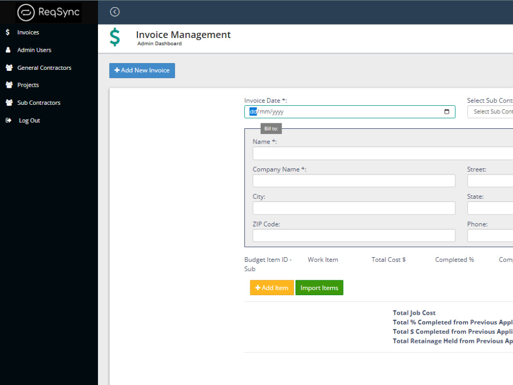 A custom invoice management system | Upwork