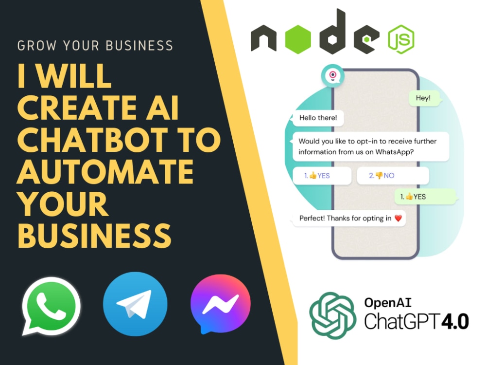 WhatsApp Chat Bot for your Business Automation | Upwork