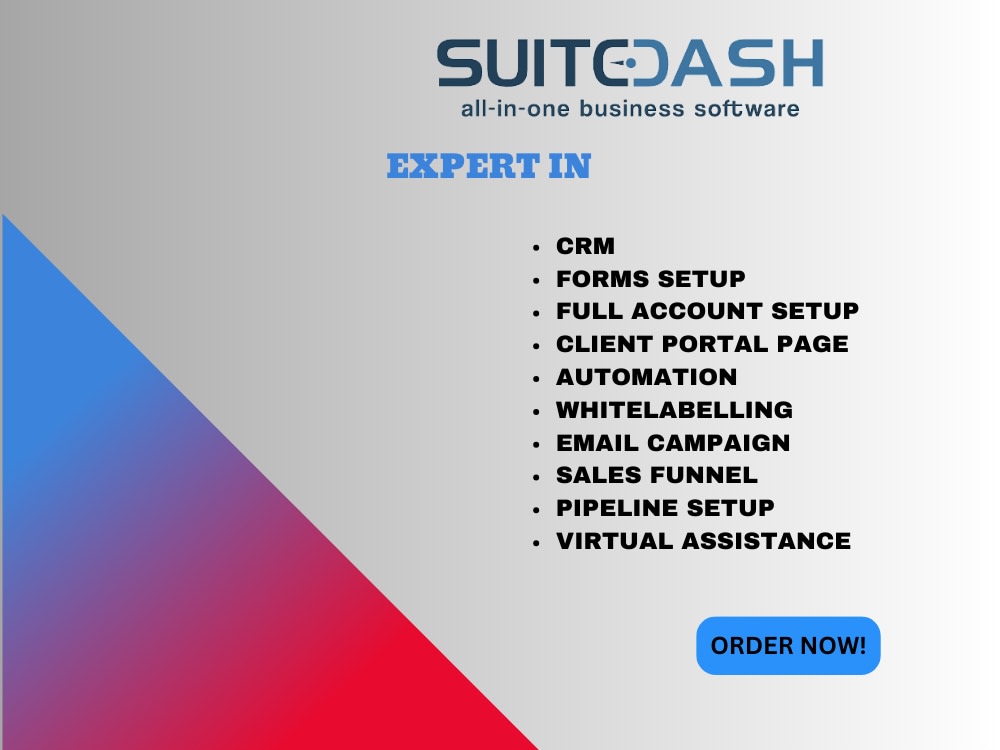 Your Suitedash platform setup,Suitedash client portal set up, Suitedash | Upwork