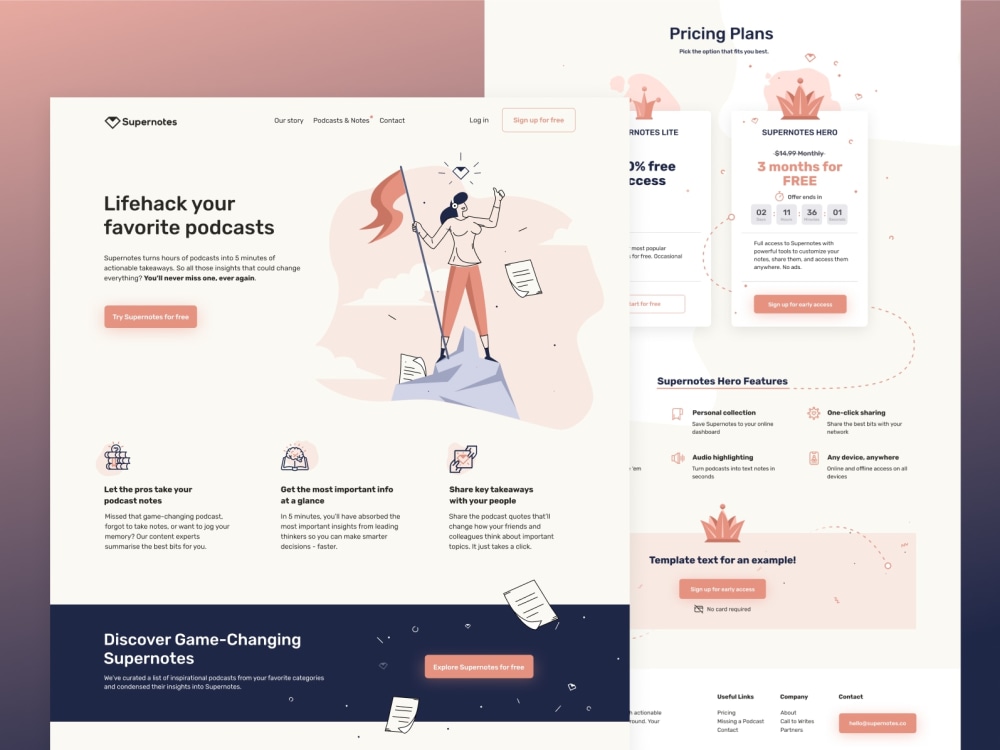 Unique and Clean Professional Web & UX/UI Design with My Expertise in ...