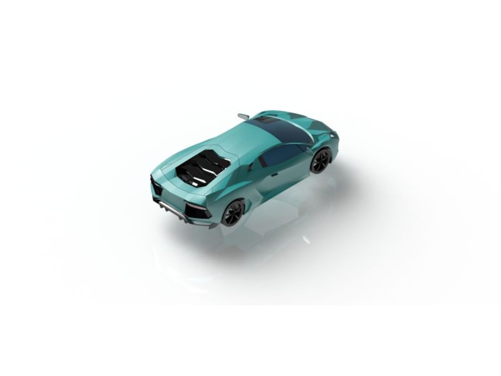 3d cad, 3d model Lamborghini Aventador on solidworks | Upwork