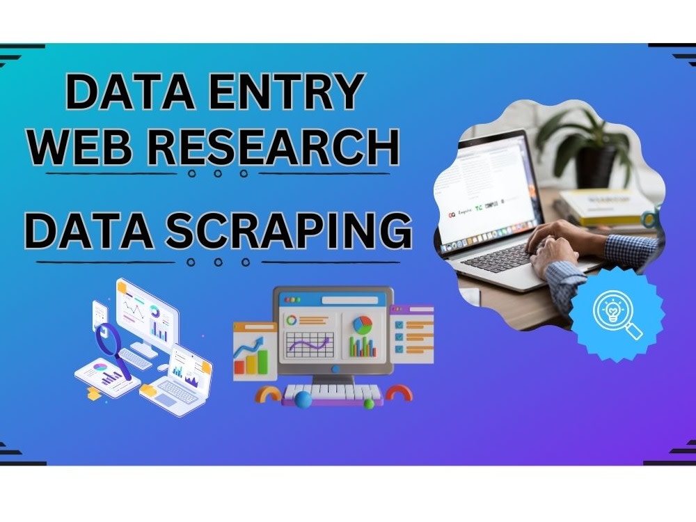 Data Entry Web Research | Data Scraping | Upwork