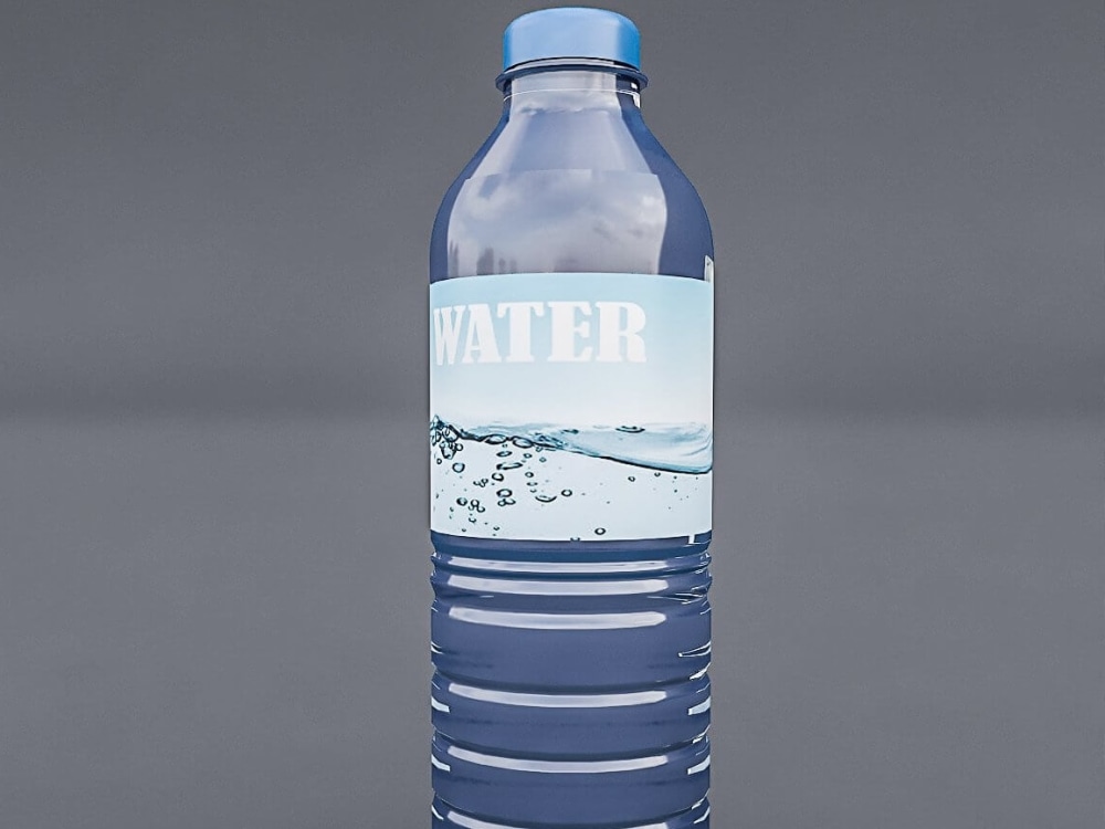 3D bottle design, bottle rendering, modeling, animation, product design ...