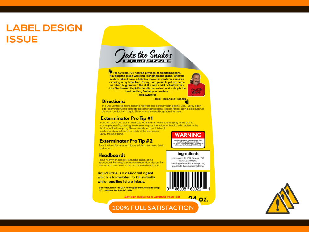 Fix Label Design, Modify Adobe illustrator vector ai, pdf, eps, jpg ...