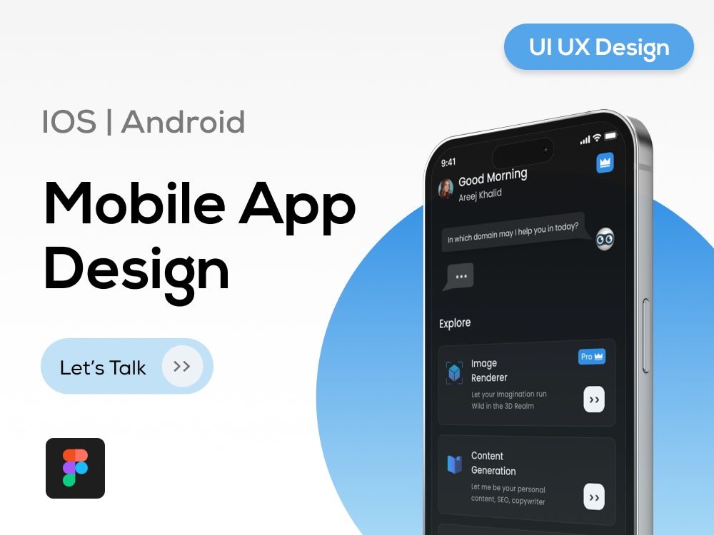 Expert Modern Figma design for your Mobile App, IOS & Andriod App ...